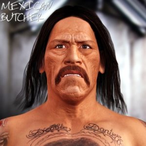 Danny Trejo - Mexican Butcher for M4 - Pixel Sizzle