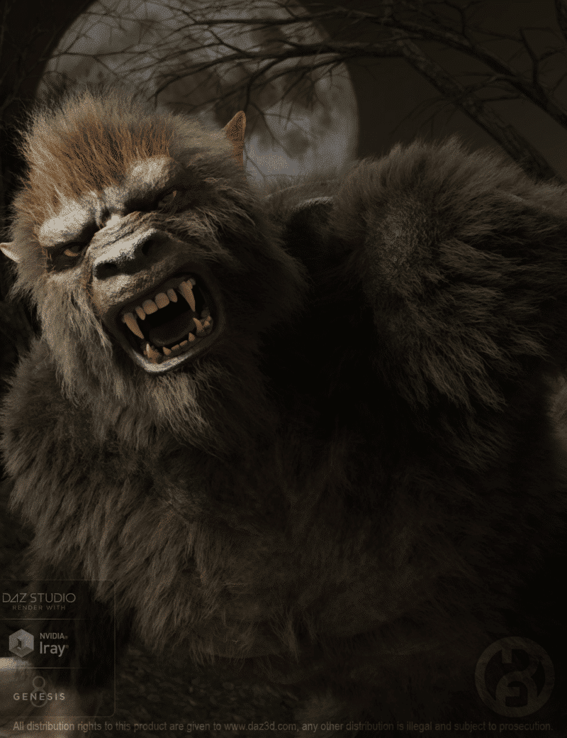 Daz3D Wolf Models - Pixel Sizzle